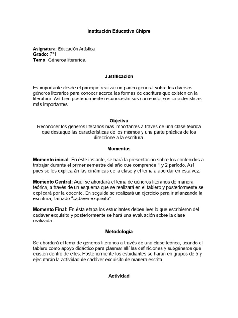 Plan Clase 1 7 3 PDF