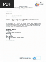 Memo 097.7 - 070324 - Standard Labor Rates For DPWH Regional District ...