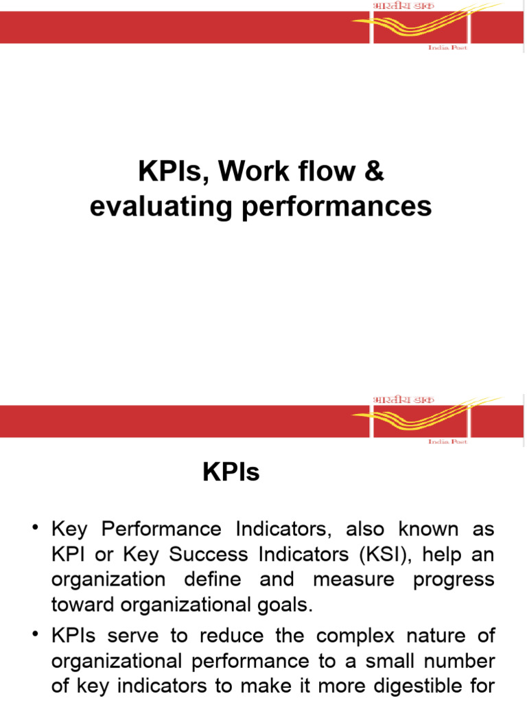 1_ KPIs & evaluation | PDF | Performance Indicator | Performance Appraisal