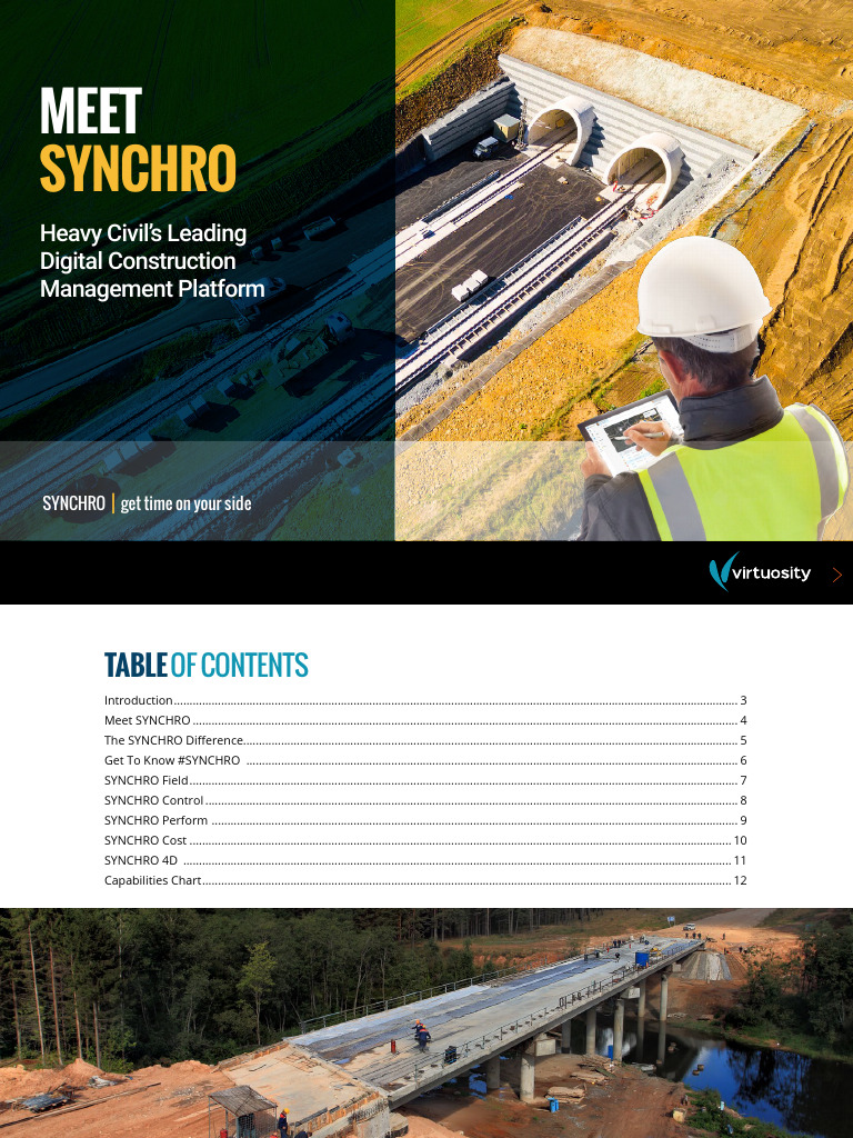 SYNCHRO: Digital Construction Management | PDF | Cloud Computing ...