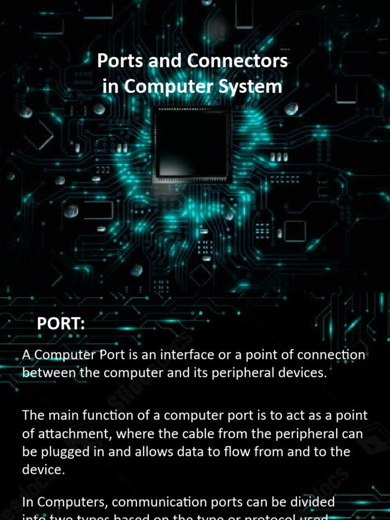 Computer Ports and Connectors Overview | PDF | Usb | Hdmi