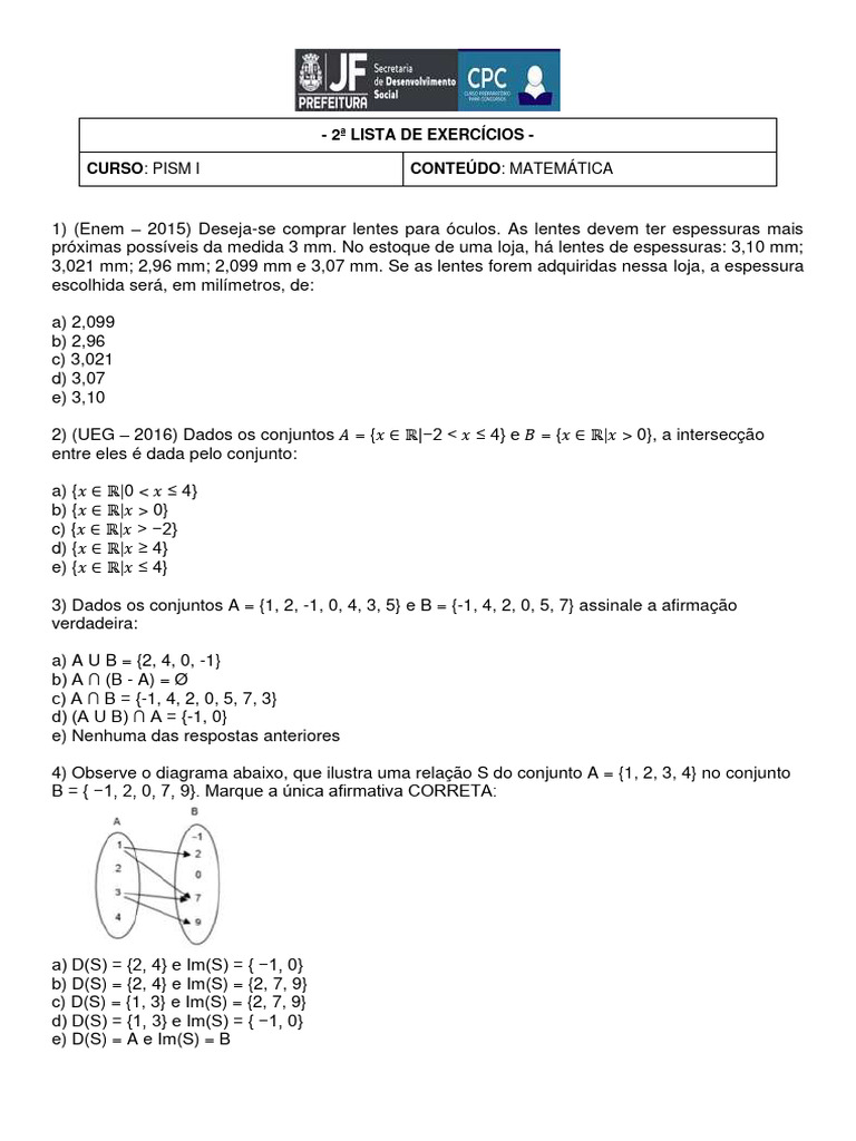 Exer2 Mat Pism1 | PDF