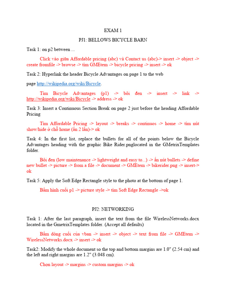 Exam 1 Pdf Hyperlink Text