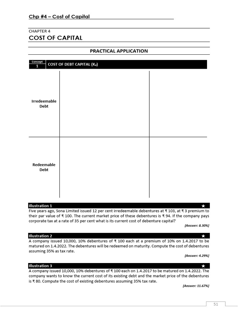 4B. Cost of Capital | PDF | Cost Of Capital | Dividend