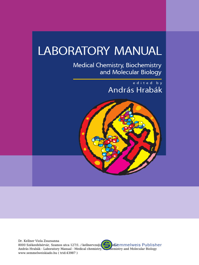 Laboratory Manual Medical Chemistry Biochemistry and Molecular Biology ...