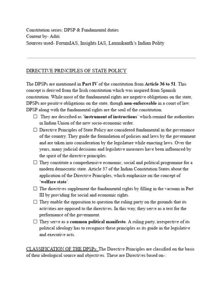 Dpsp&duties | PDF | Justice | Crime & Violence