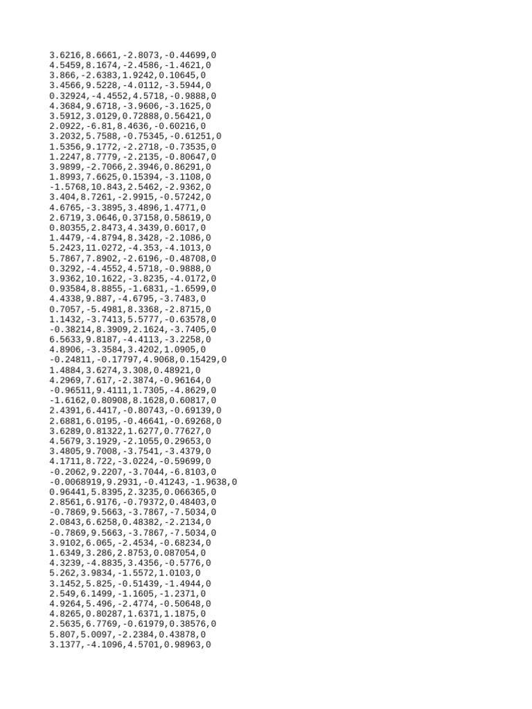 Data Banknote Authentication | PDF