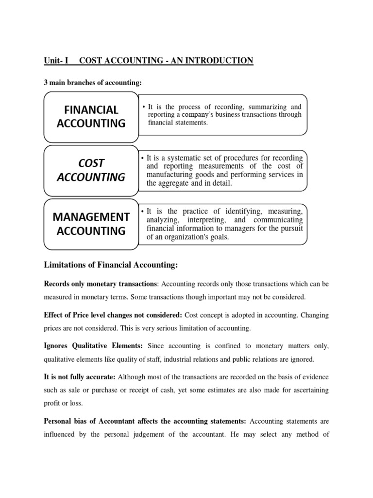 Cost Accounting | Download Free PDF | Cost Accounting | Cost