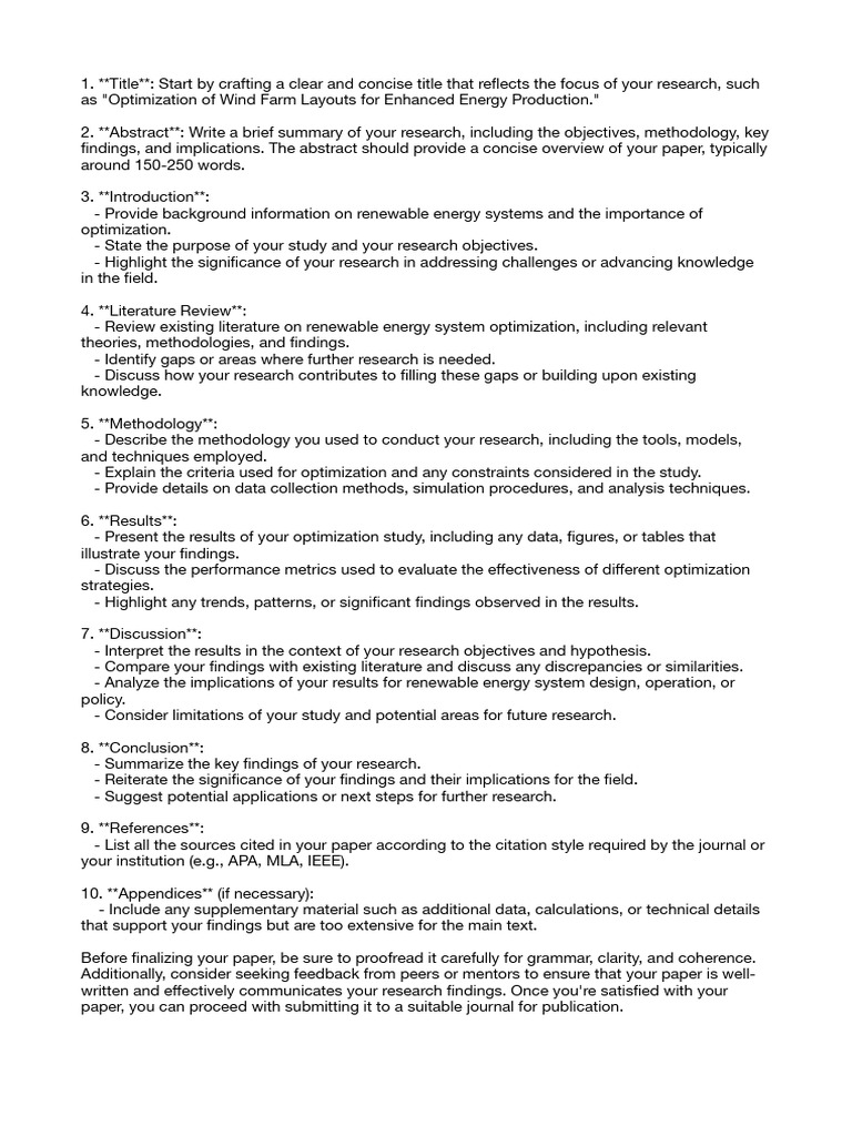 Publication Format | PDF | Methodology | Mathematical Optimization