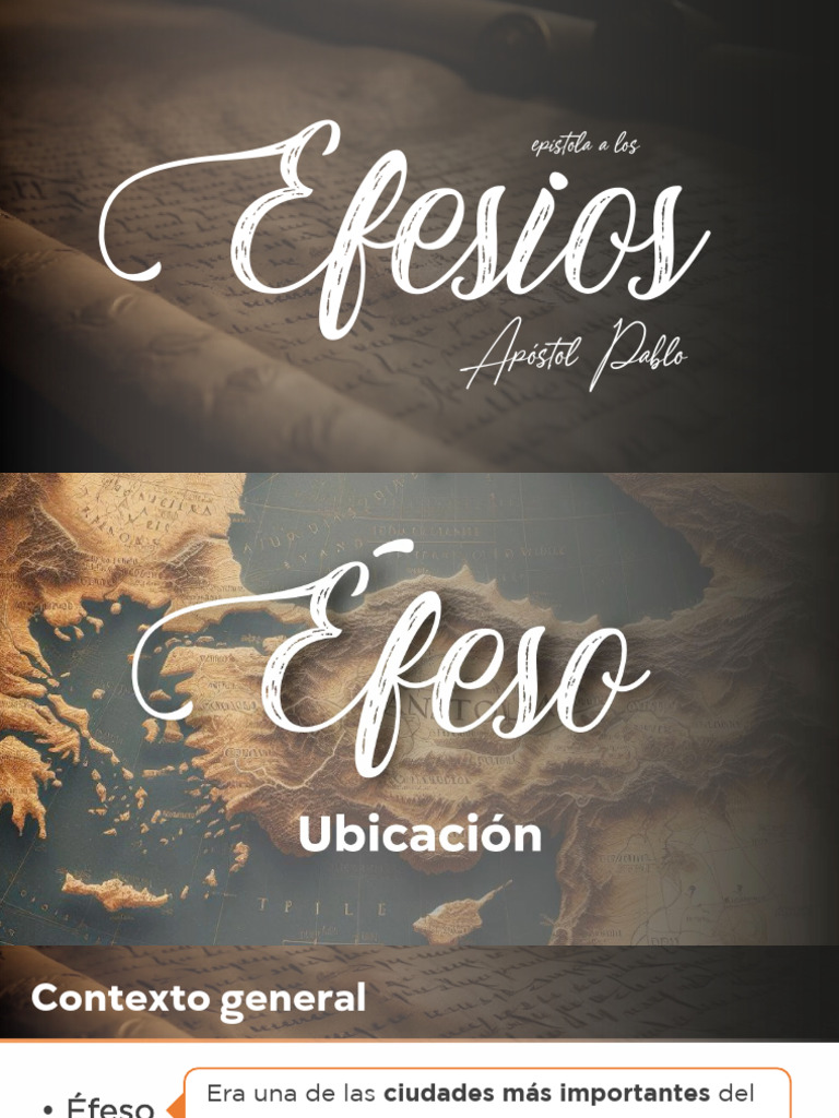 Presentacion Efesios | PDF