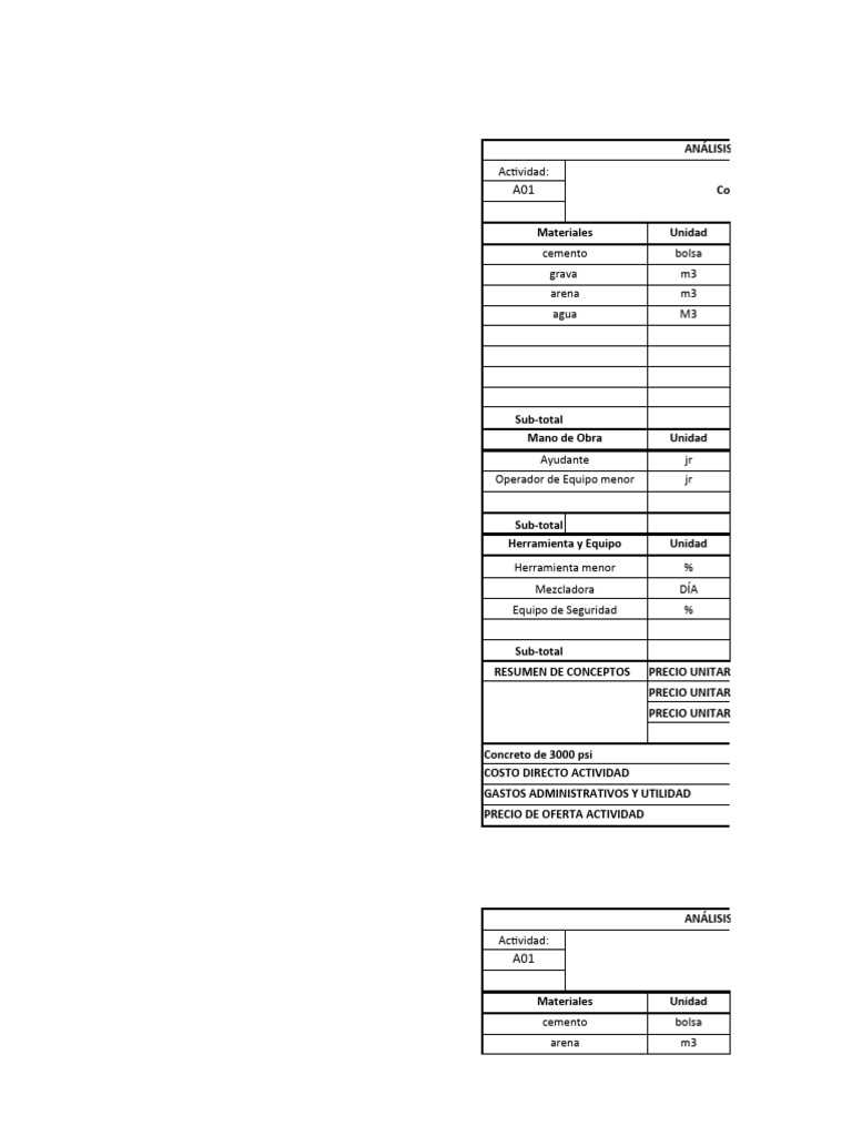 Archivo de Trabajo 02 - Elementos Estructurales - 01 | PDF | Cemento | Materiales