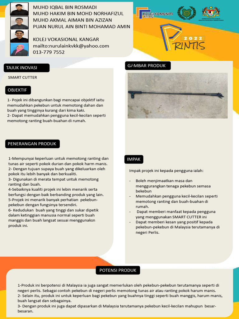 Poster Inovasi | PDF