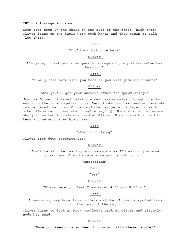 insight script v1 | PDF