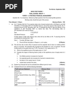AFM Exam Report: Sep/Dec 2023 Insights | PDF | Net Present Value ...