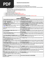 30 Basic Human Rights List | PDF | History