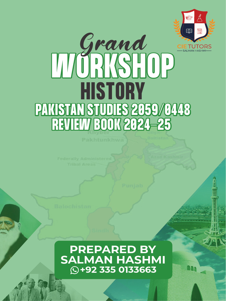 History Review for CAIE 2024-25 | PDF | British Raj | All India Muslim ...