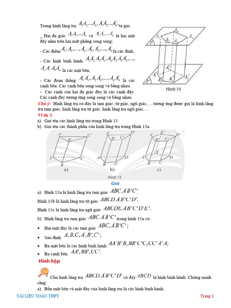 CTST-CHƯƠNG 4.2-ĐƯỜNG THẲNG VÀ MẶT PHẲNG (TIẾP) | PDF