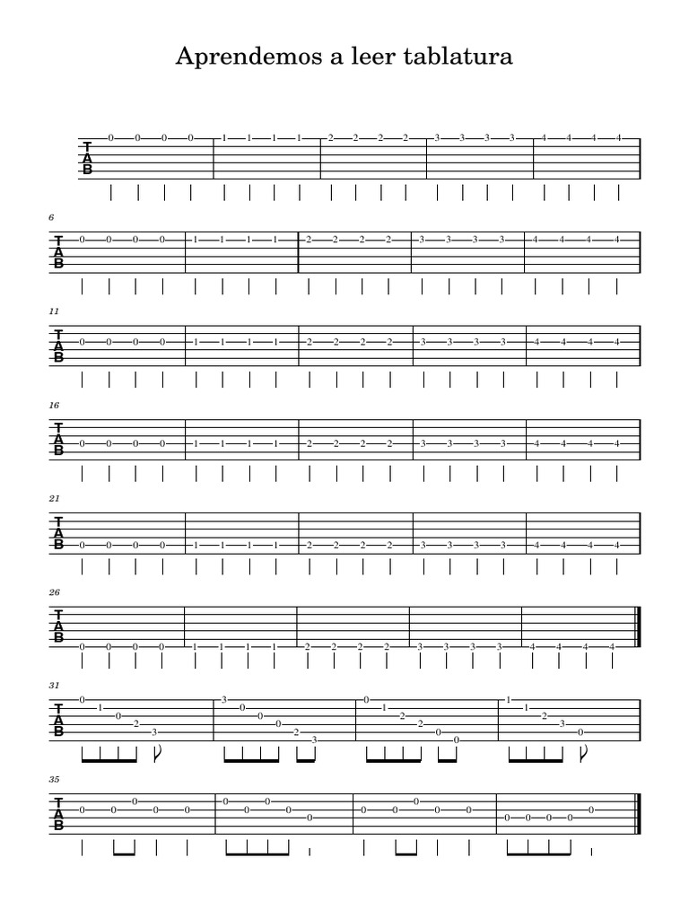 Partitura Sin Título | PDF