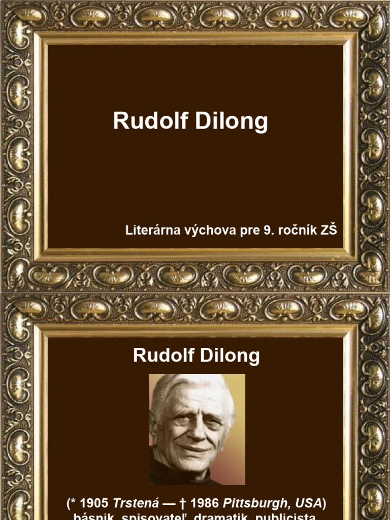 Rudolf Dilong - Epigramy | PDF