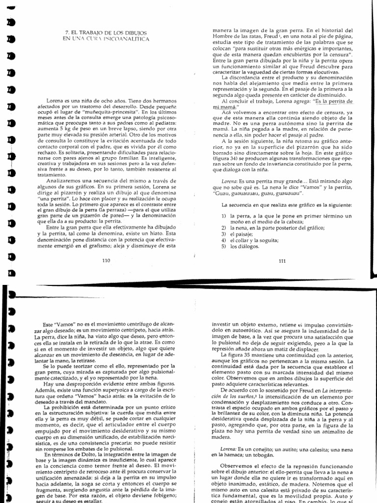 Rodulfo M3 U2 C 7 y 8 20 Pag | PDF | Psicoanálisis | Sicología