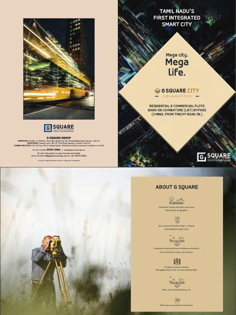 1646725786385G Square City Brochure | PDF