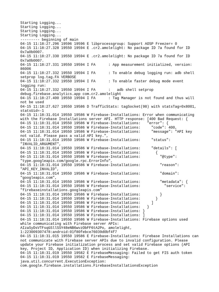 Log A | PDF | Software Development | Operating System Families