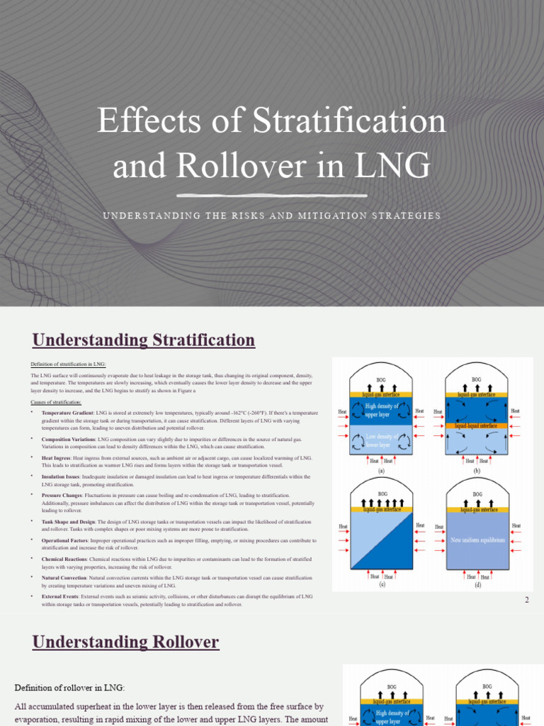 Stratificationandrollover | PDF | Liquefied Natural Gas | Applied And ...