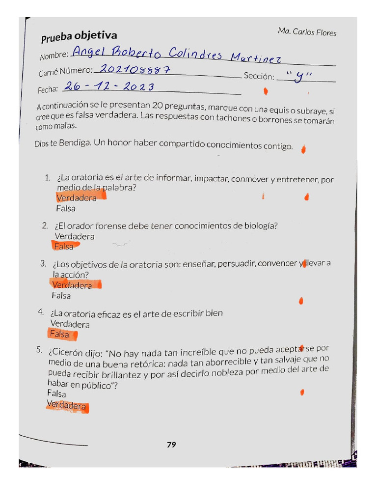 Prueba Objetiva - Angel Roberto Colindres Martinez - 202108887 | PDF