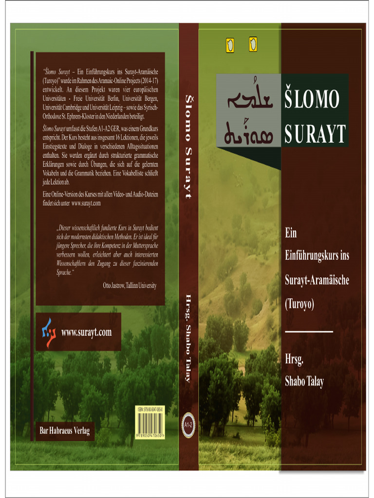 Surayt Slomo Ein Einfuhrungskurs Ins Suraytaramaische Turoyo | Download ...