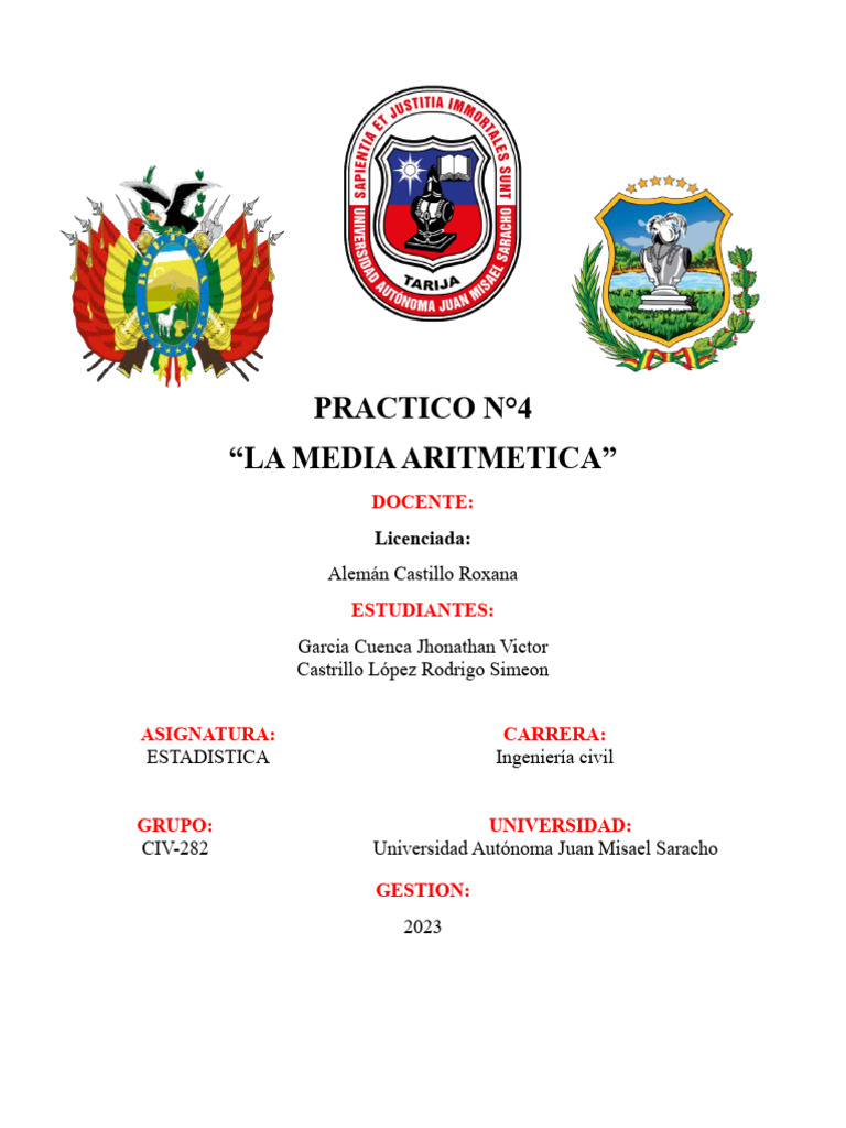 Definición y Propiedades de la Media Aritmética | PDF | Media ...
