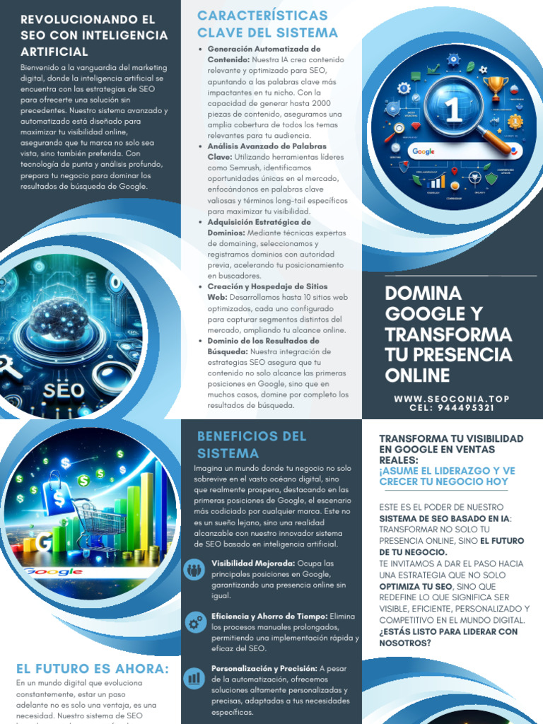 SEO CON IA - SEOconIA - Top | PDF | Posicionamiento en buscadores ...