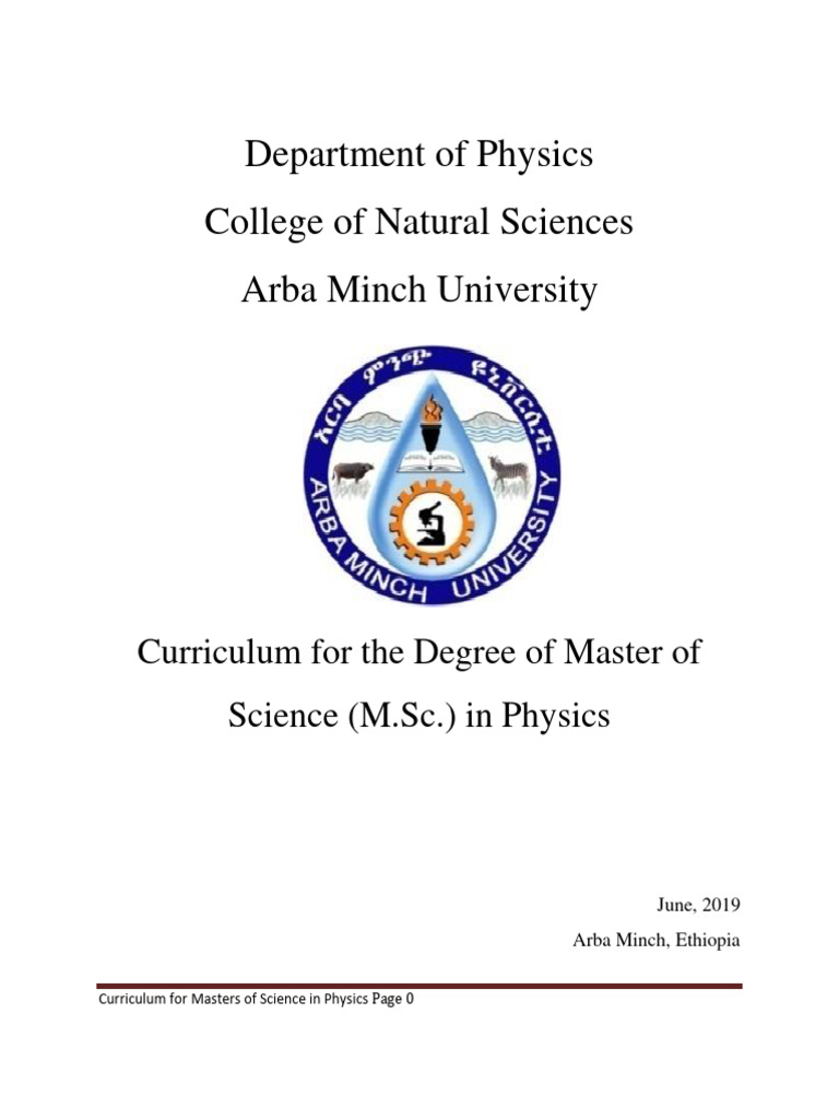 M.Sc. Physics Curriculum Overview | PDF | Physics | General Relativity
