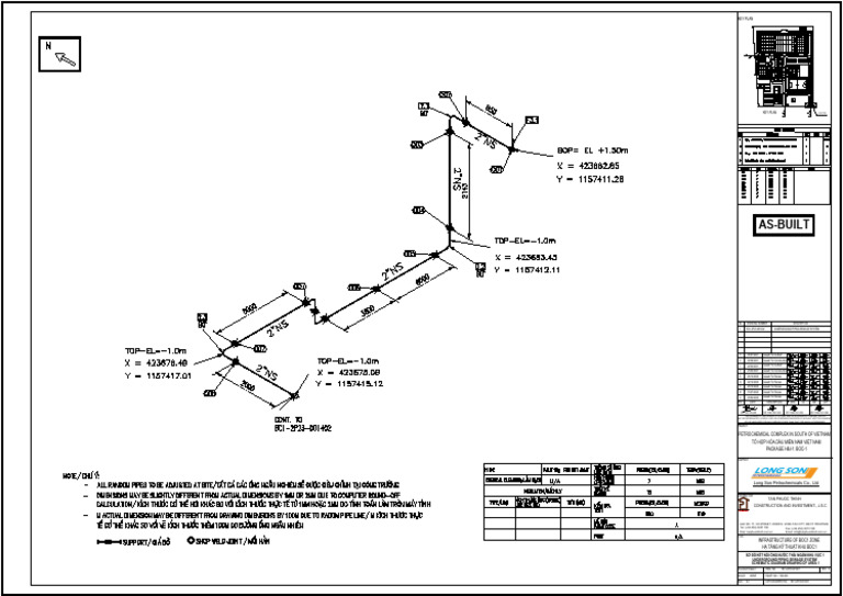 BC1-2P23-001401 - 3 - Underground Piping Sewage System Schematic ...