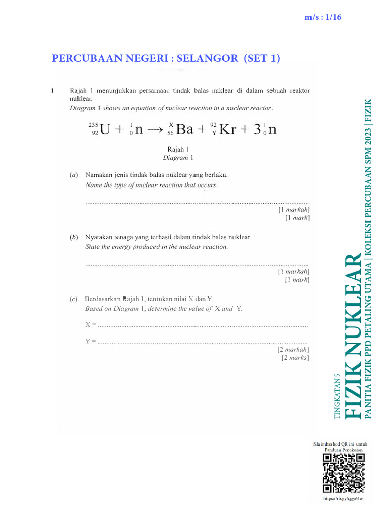 Fizik Nuklear | PDF