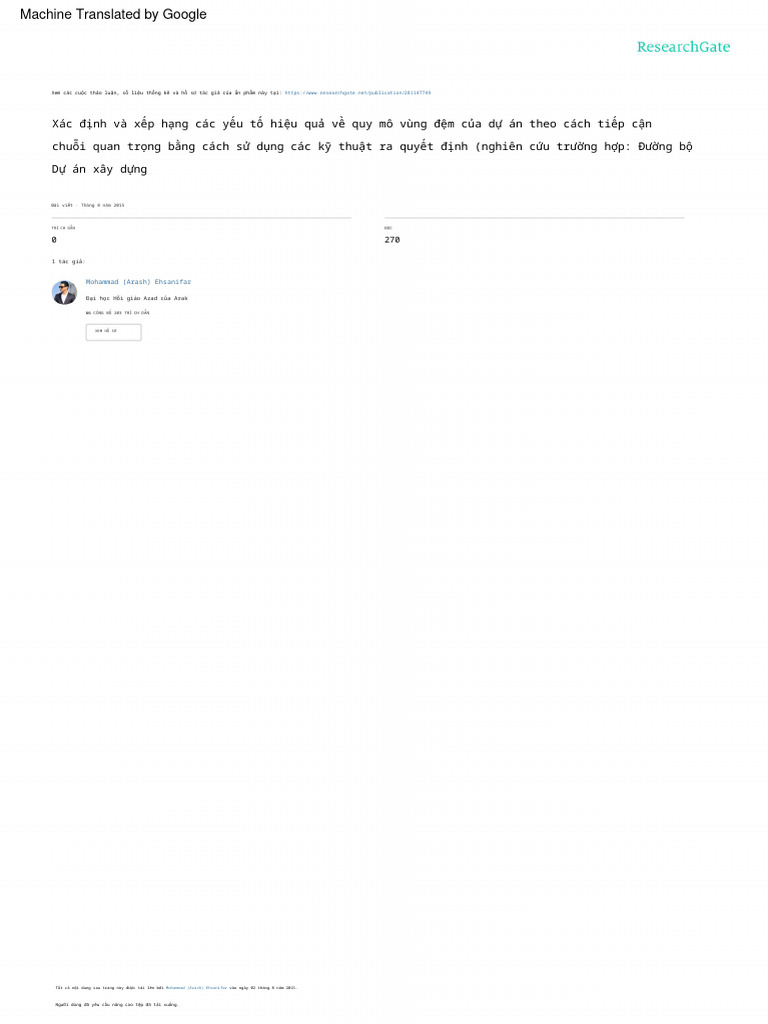 TV - Phương Pháp UTASTAR Và NG D NG Trong Kho Đa Tiêu Chí | PDF