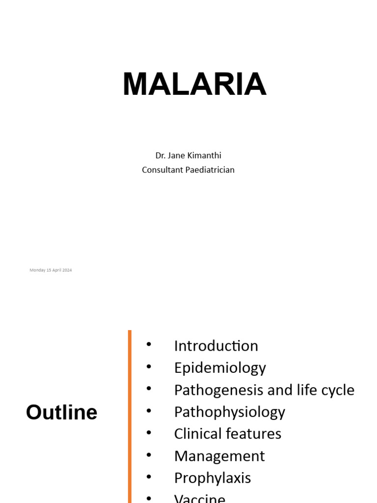 Understanding Malaria: Causes, Impact, and Management | PDF | Malaria ...