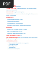 Medicamentos Multidosis y Grupos Farmacológicos | PDF | Medicamentos ...