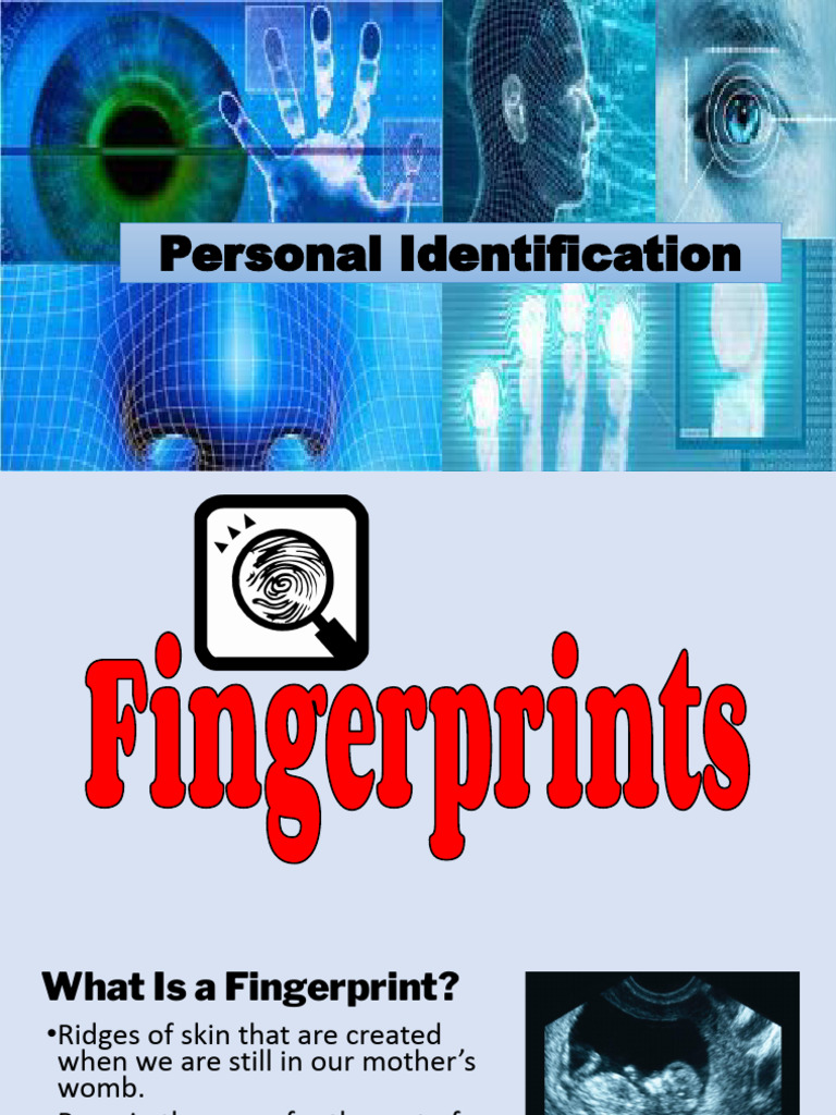 5 History of Fingerprint | PDF | Fingerprint | Skin
