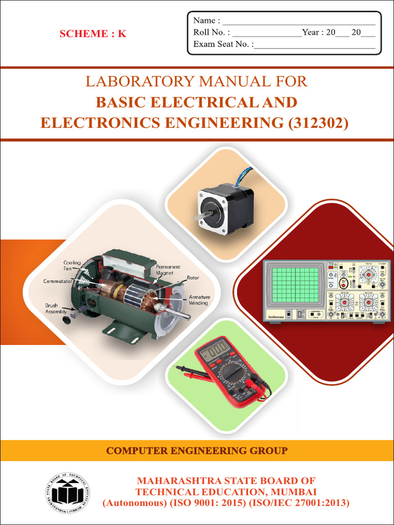 Laboratory Manual For: Basic Electrical and Electronics Engineering (312302) | Download Free PDF ...
