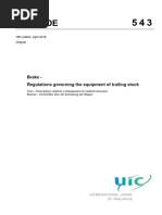 UIC 541-3 Brake Pad Certification Guide | PDF | Brake | Transportation ...