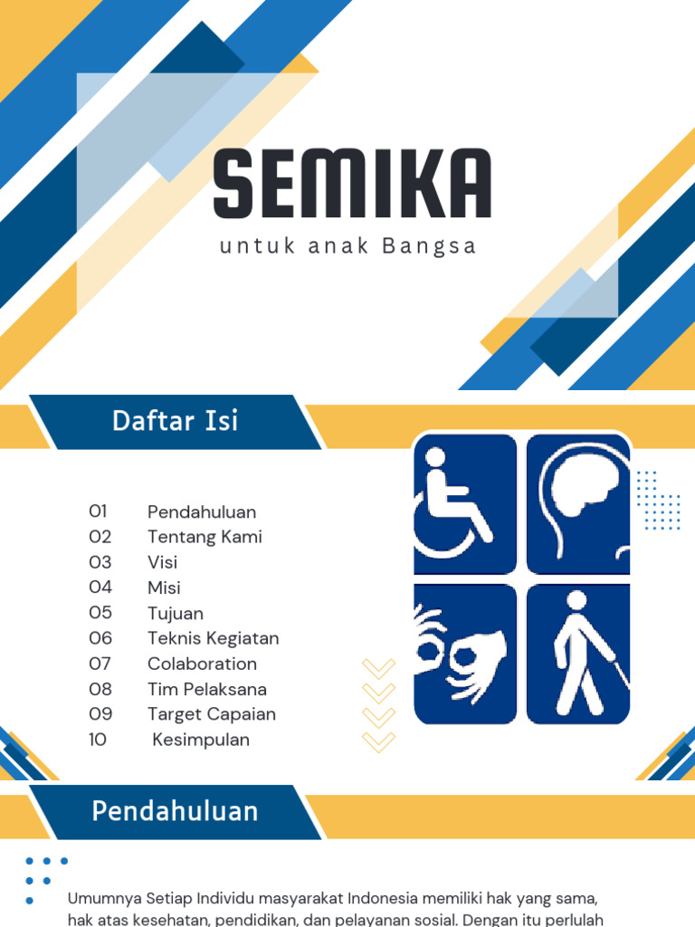 Program SEMIKA untuk Penyandang Disabilitas | PDF | Ilmu Sosial