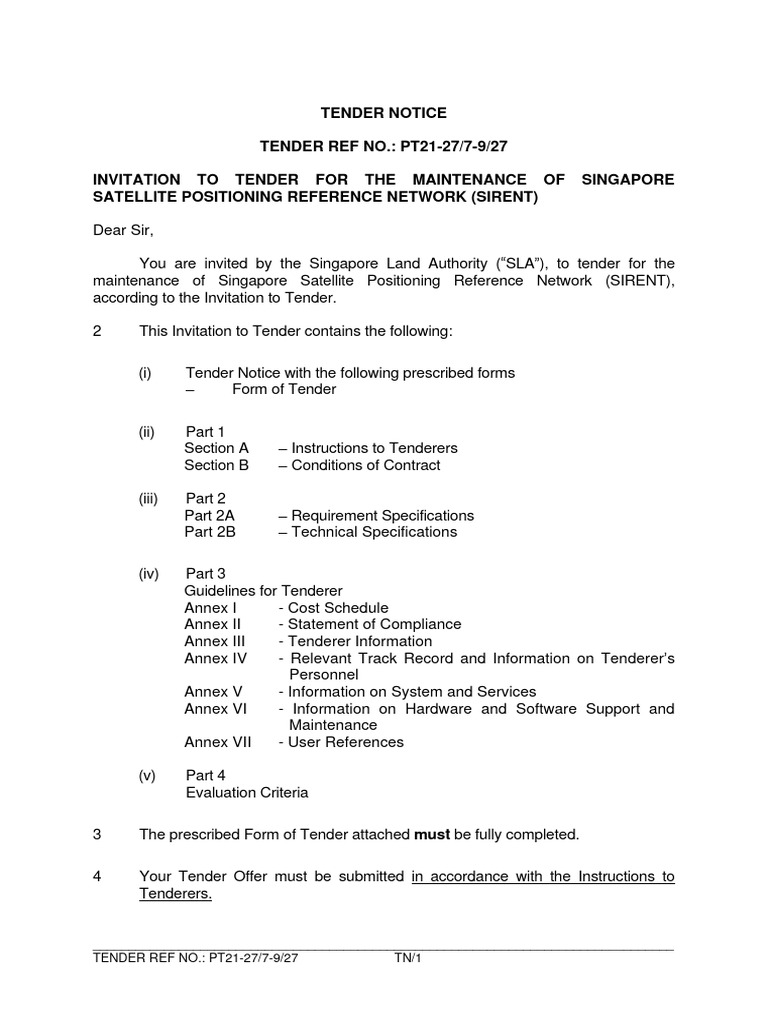 03 Tender Notice | PDF | Consortium