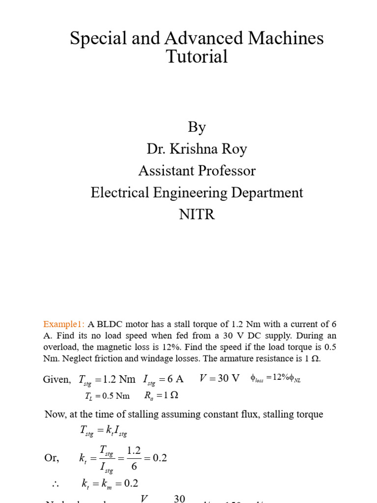 Special and Advanced Machines - Tutorial | PDF | Manufactured Goods ...