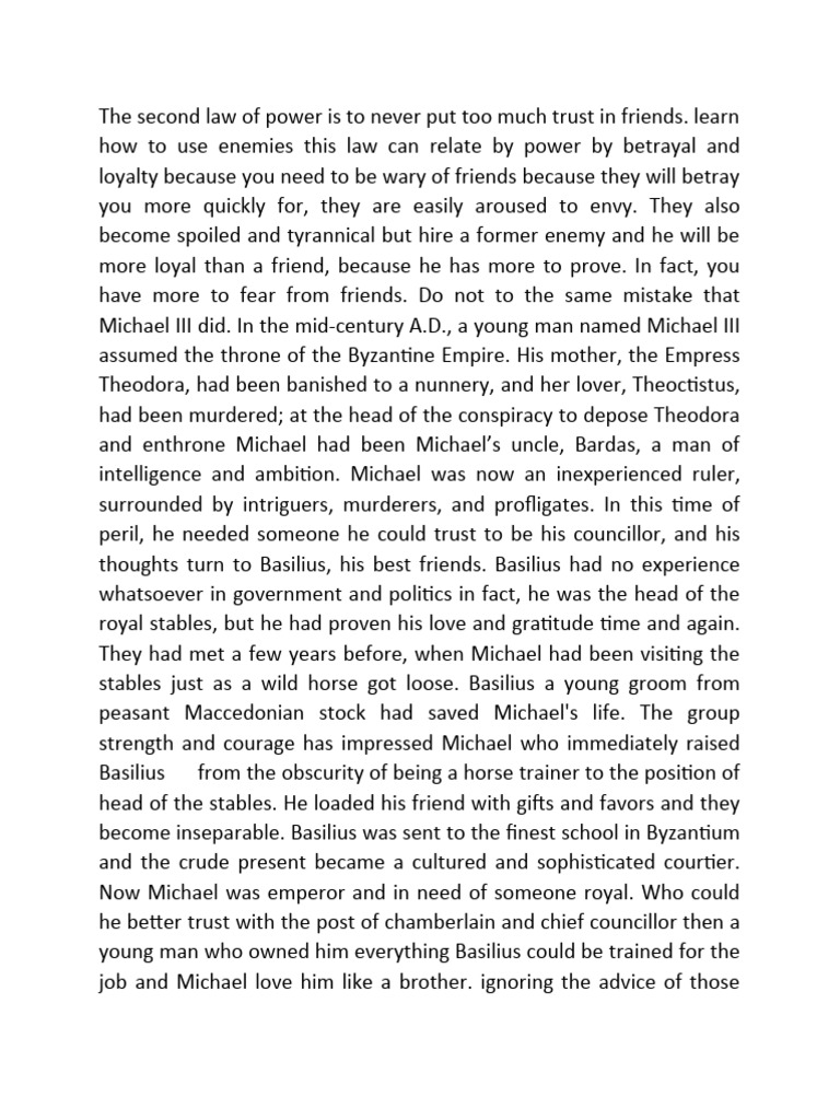The Second Law of Power | PDF