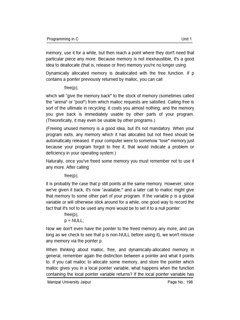 C Programming Allclasses Outline 198 233 Download Free Pdf Pointer Computer Programming 5509