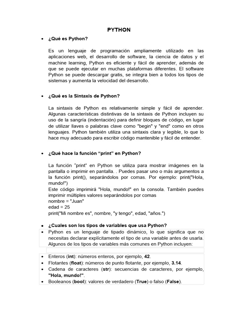 PYTHON | PDF
