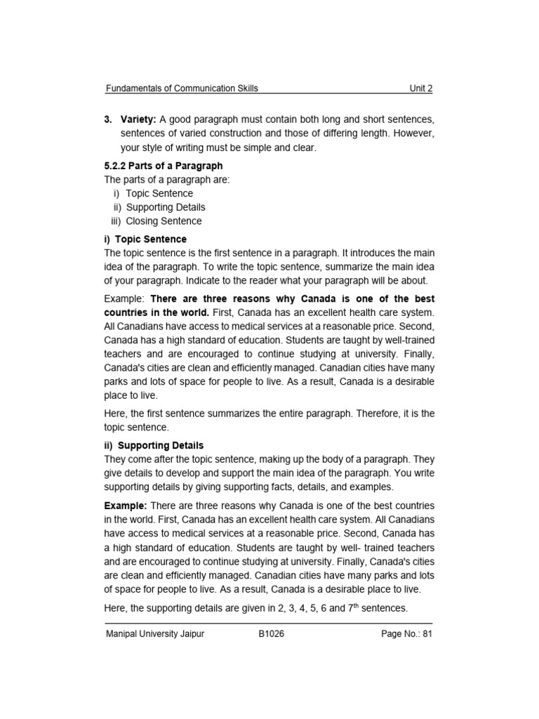 All Communication Skills-Outline-81-138 | Download Free PDF | Paragraph