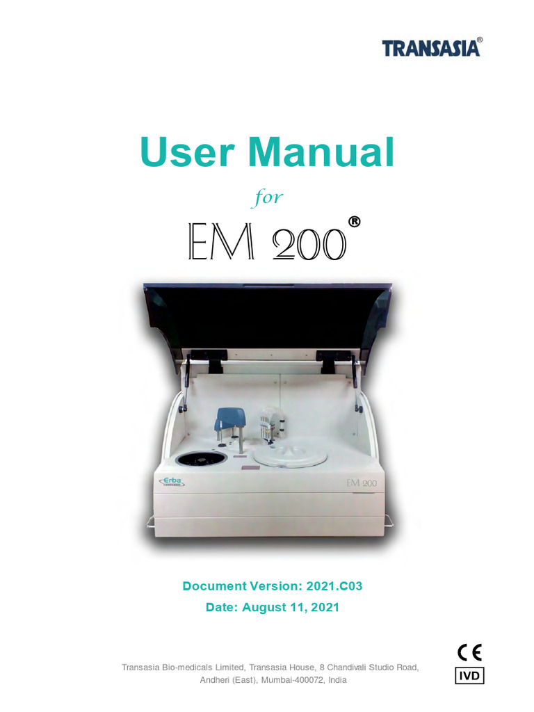 User Manual For EM 200 - v2021.C03 | PDF | Personal Computers | Computing