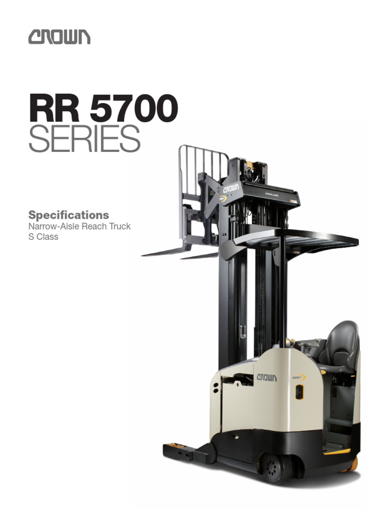RR 5700s Specifications | PDF | Wheeled Vehicles | Vehicles