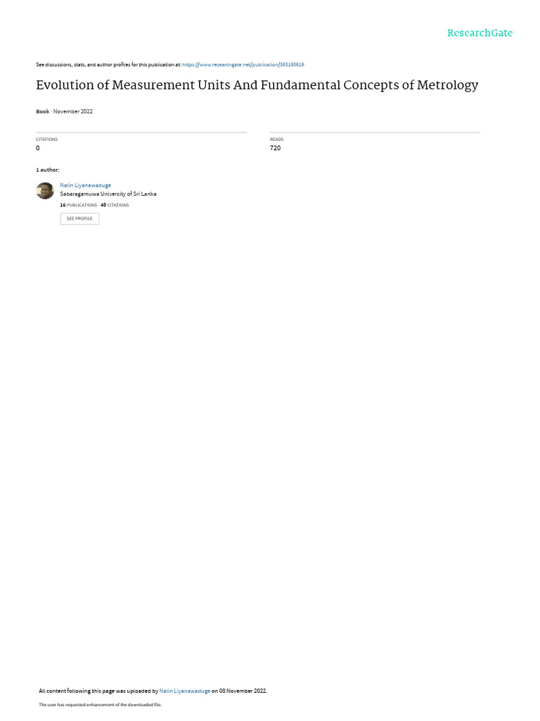 Evolution of Measurement Units Final for Print 2 | PDF | Grain (Unit ...